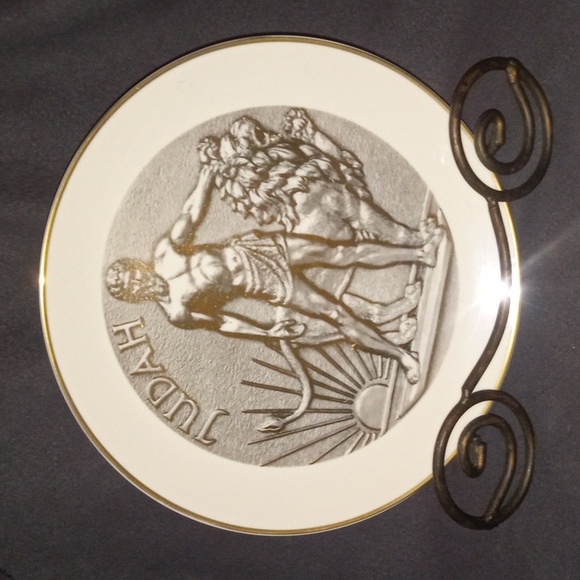 Judaic Medal Society | Art | Twelve Tribes Of Israel Collectors Plate ...